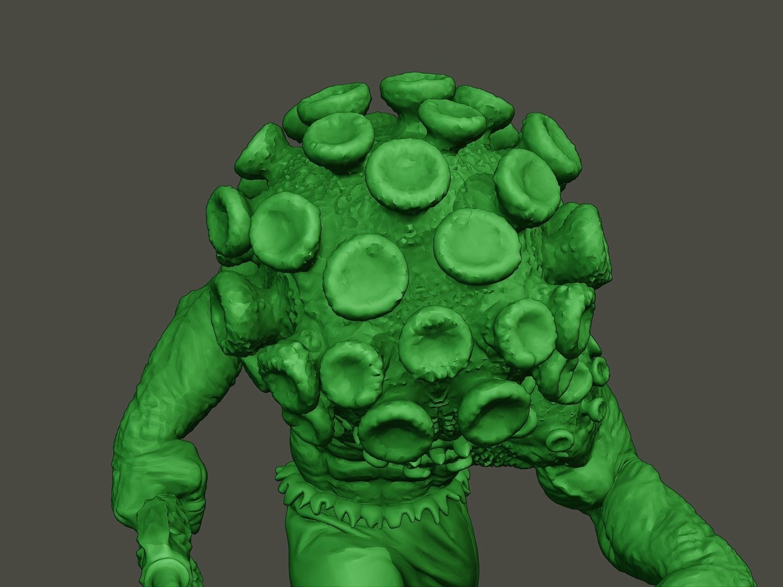 Humanoid virus 0010 3D model 3D printable | CGTrader