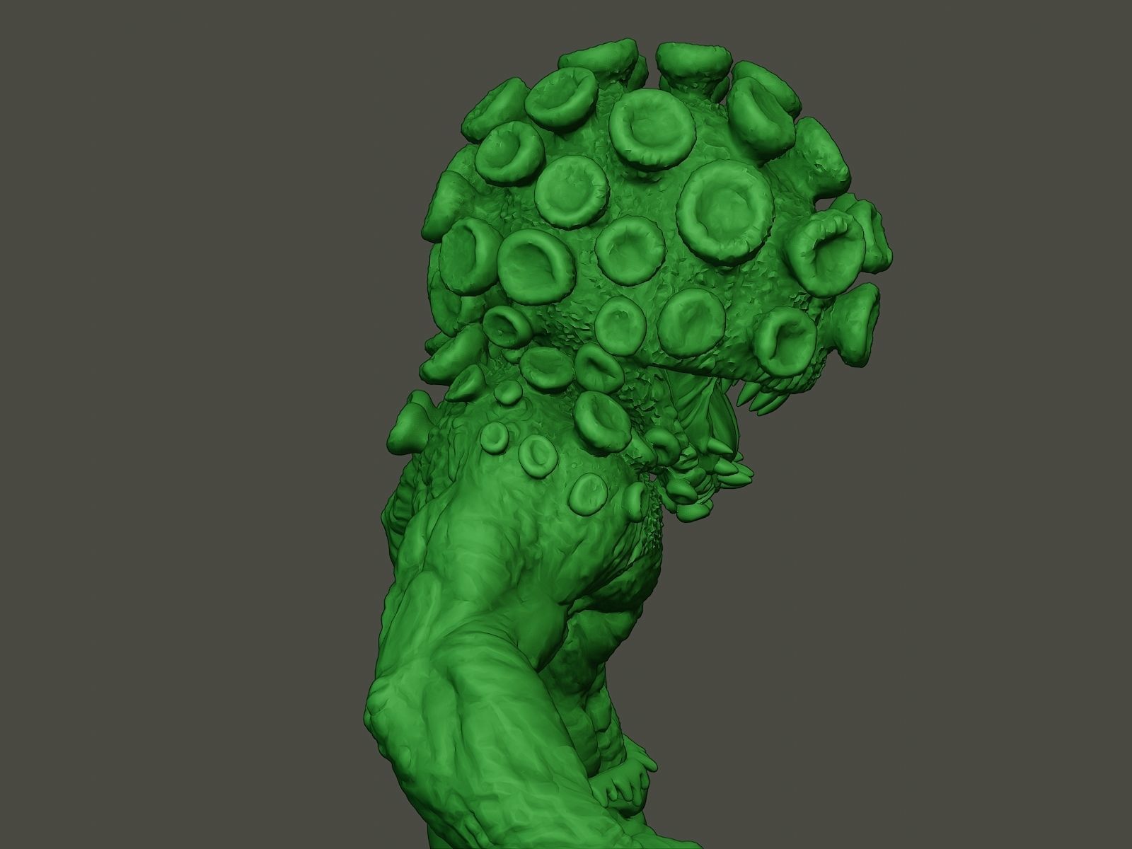 Humanoid virus 0012 3D model 3D printable | CGTrader