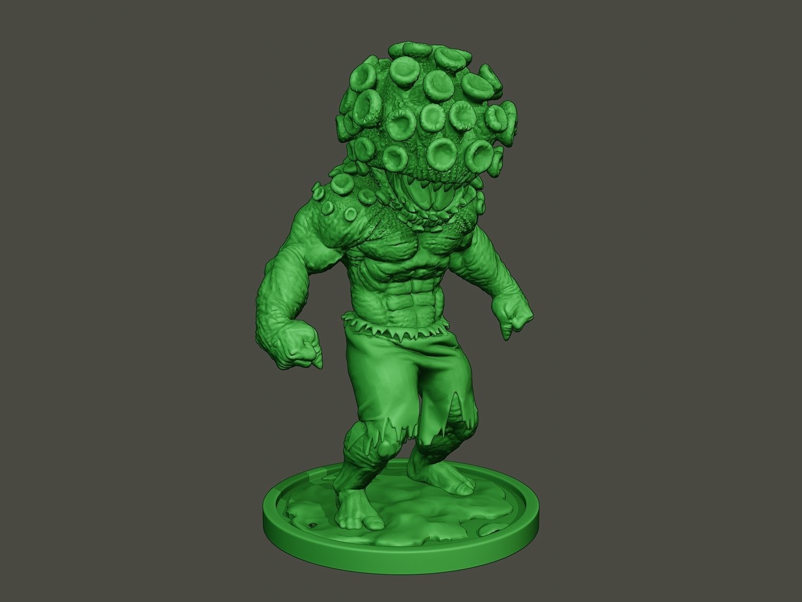 Humanoid virus 0012 3D model 3D printable | CGTrader