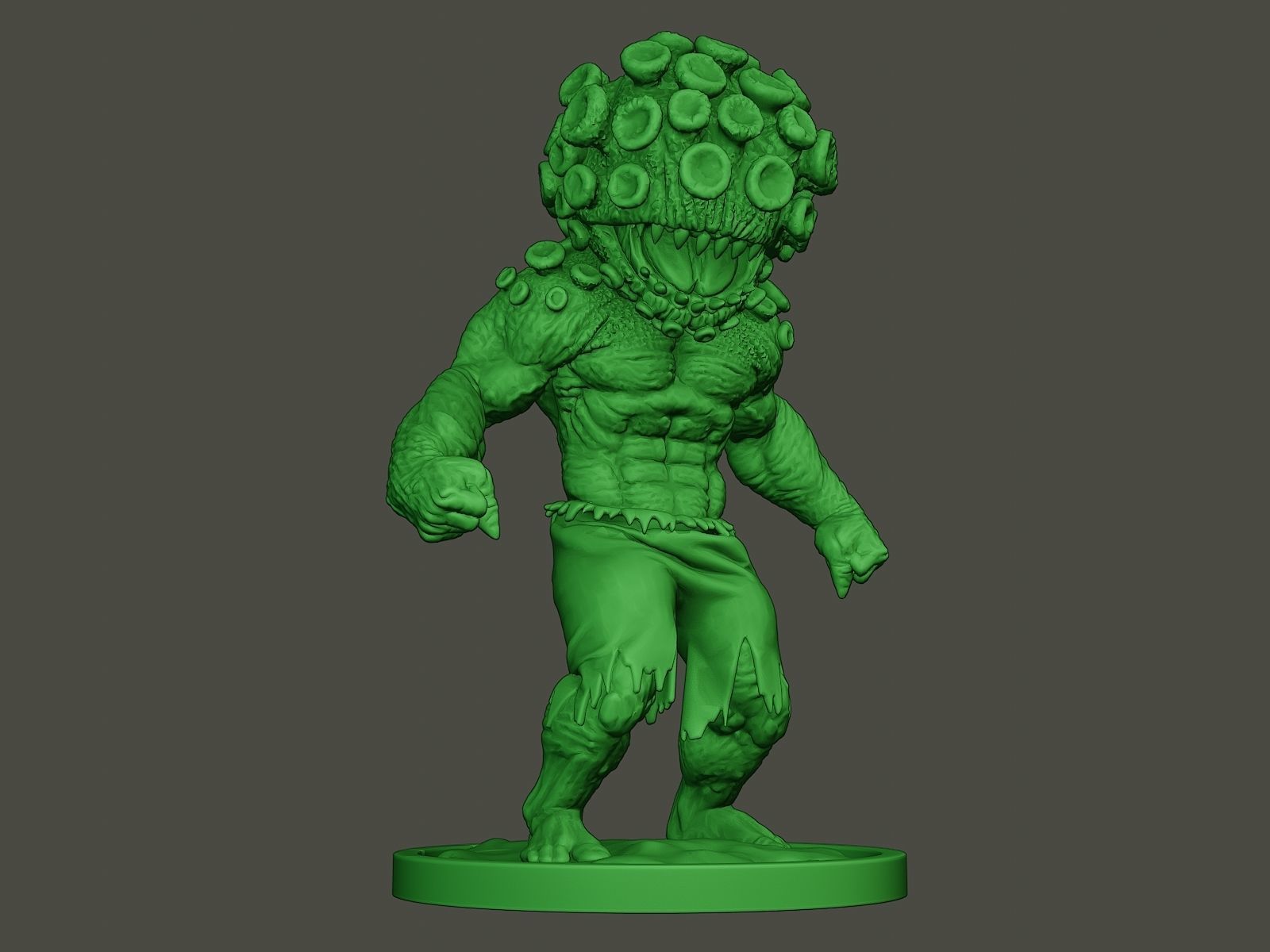 Humanoid virus 0012 3D model 3D printable | CGTrader
