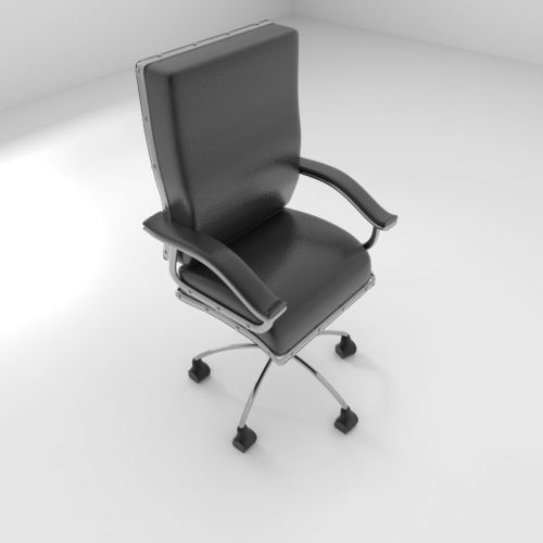 Rotating Chair 2 3D Model .obj .3ds .fbx .blend .dae .x3d - CGTrader.com