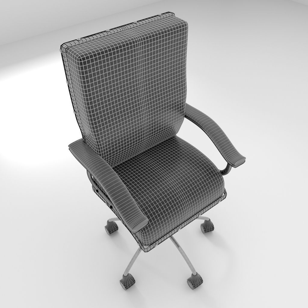Rotating Chair 2 3D Model .obj .3ds .fbx .blend .dae .x3d - CGTrader.com