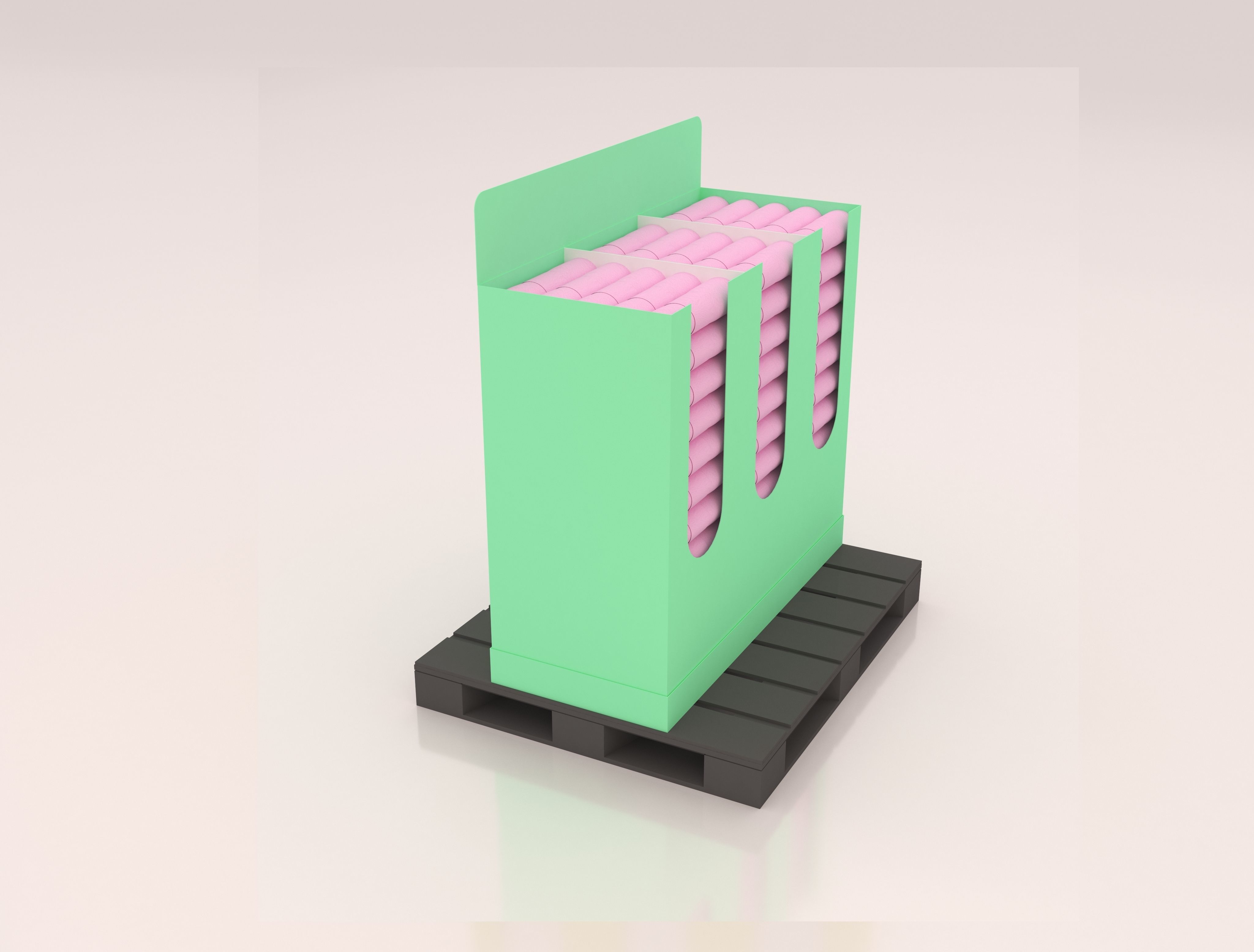 Supermarket - Product Display Stand Design 3D model | CGTrader