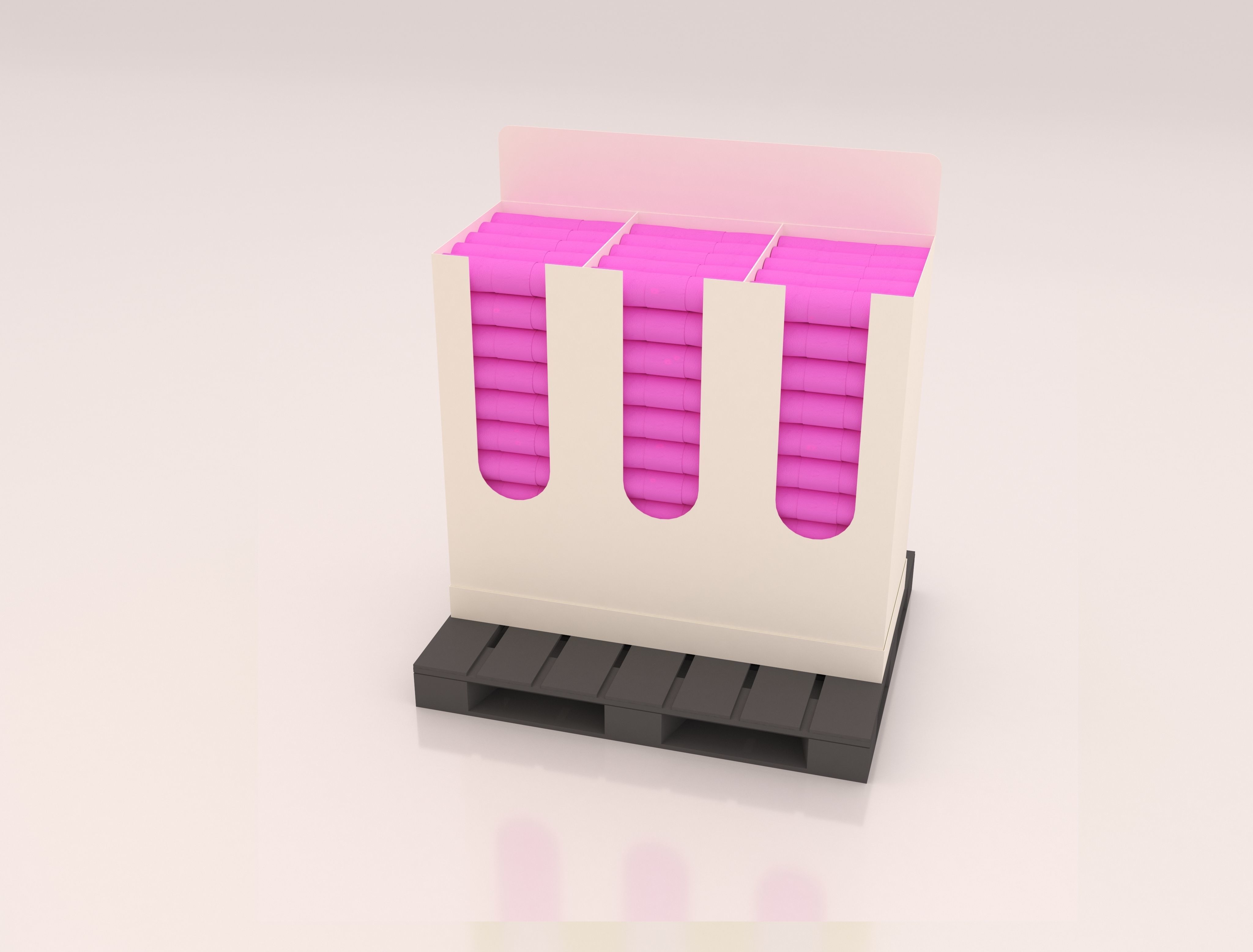 Supermarket - Product Display Stand Design 3D model | CGTrader