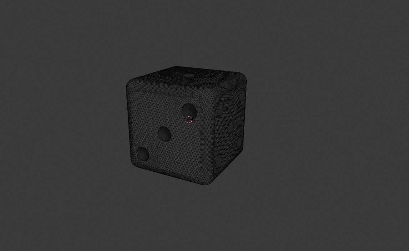 A Simple Dice 3D model | CGTrader
