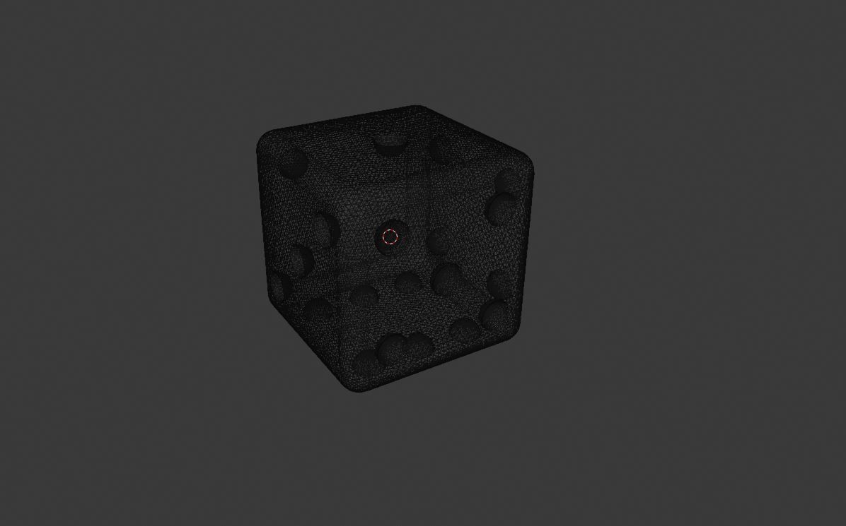 A Simple Dice 3D model | CGTrader