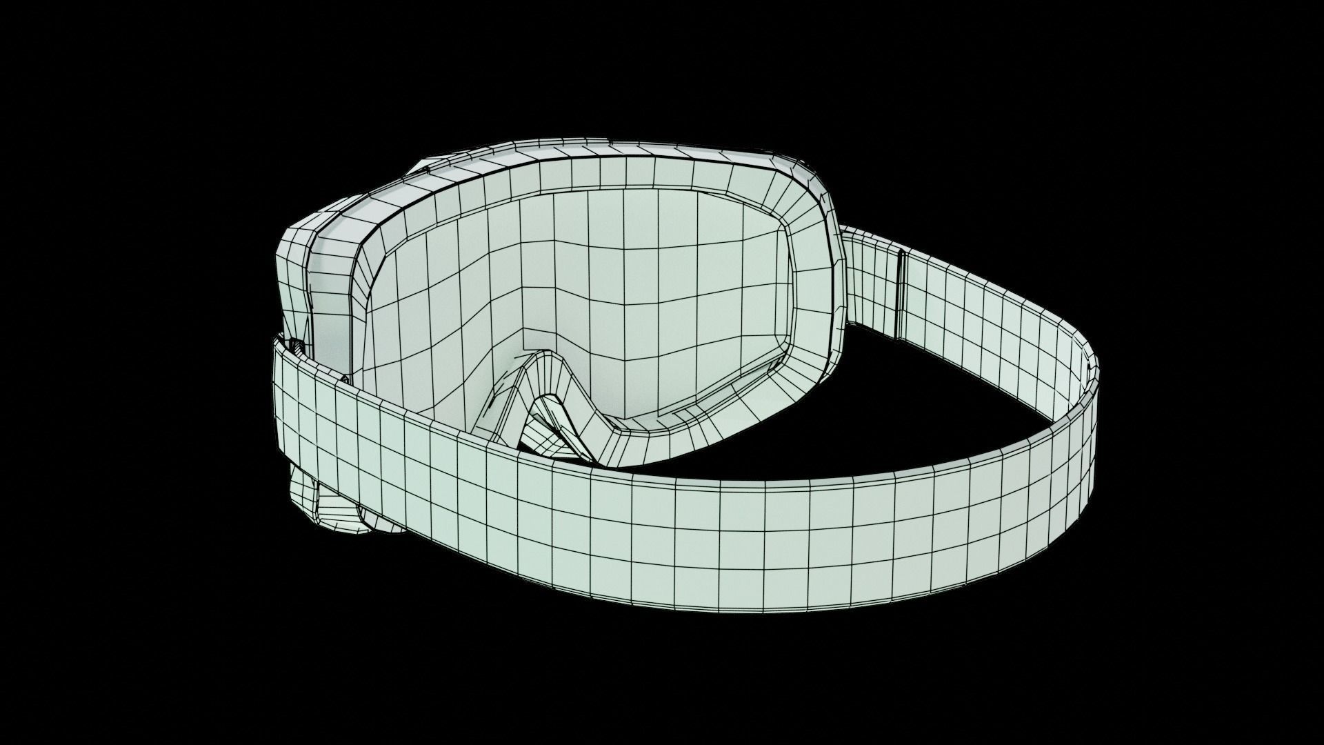 Motocross visor 3D model | CGTrader