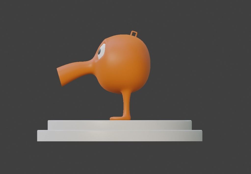 Wreck It Ralph Qbert 3D Print Model 3D model 3D printable | CGTrader