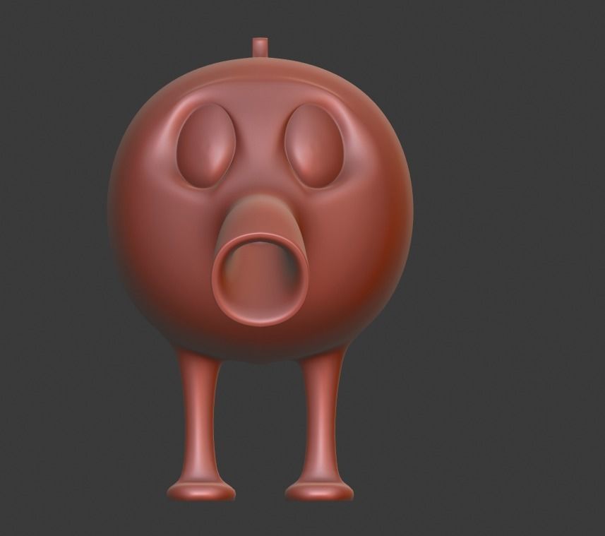 Wreck It Ralph Qbert 3D Print Model 3D model 3D printable | CGTrader