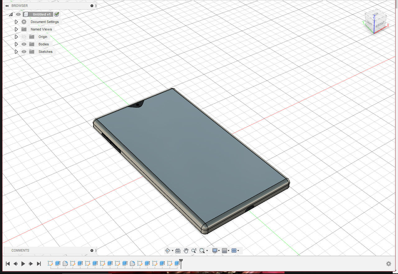 Android Phone Prototype 3D model | CGTrader