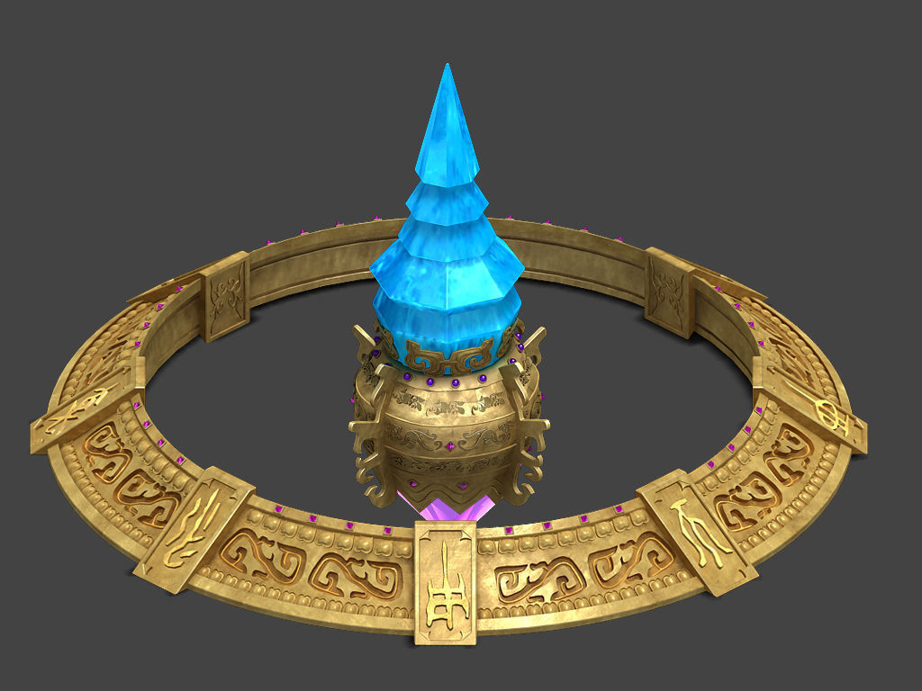 Twilight Circle - Magic Halo 3D model | CGTrader