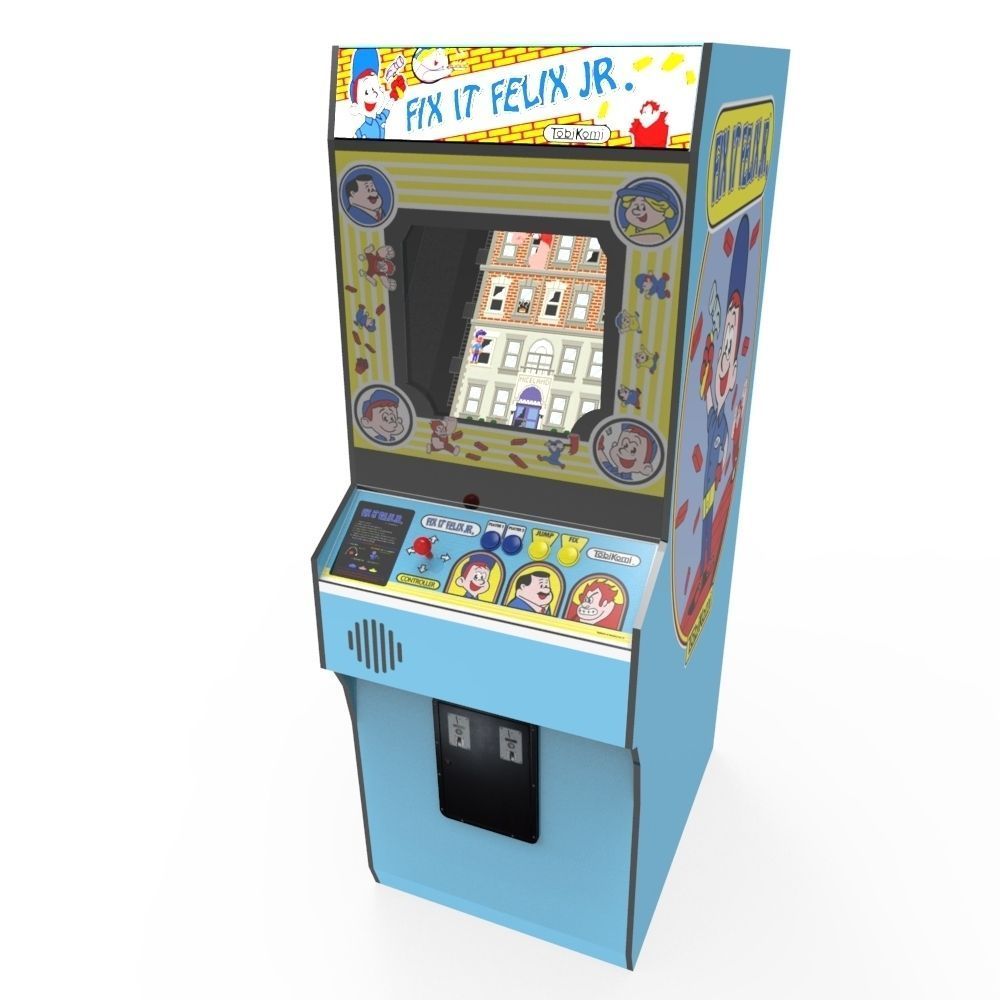 3D model wreck it ralph arcade cabinet VR / AR / low-poly | CGTrader