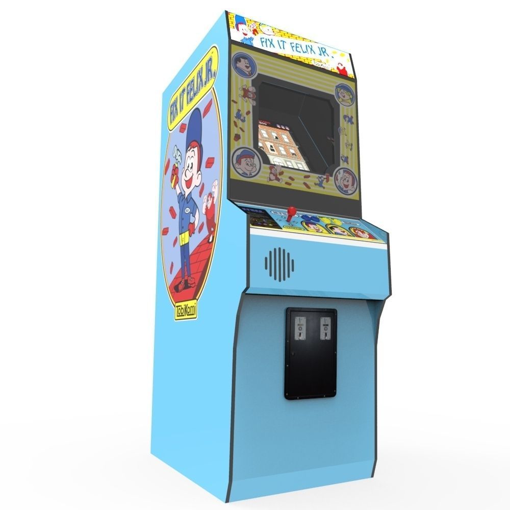 3D model wreck it ralph arcade cabinet VR / AR / low-poly | CGTrader
