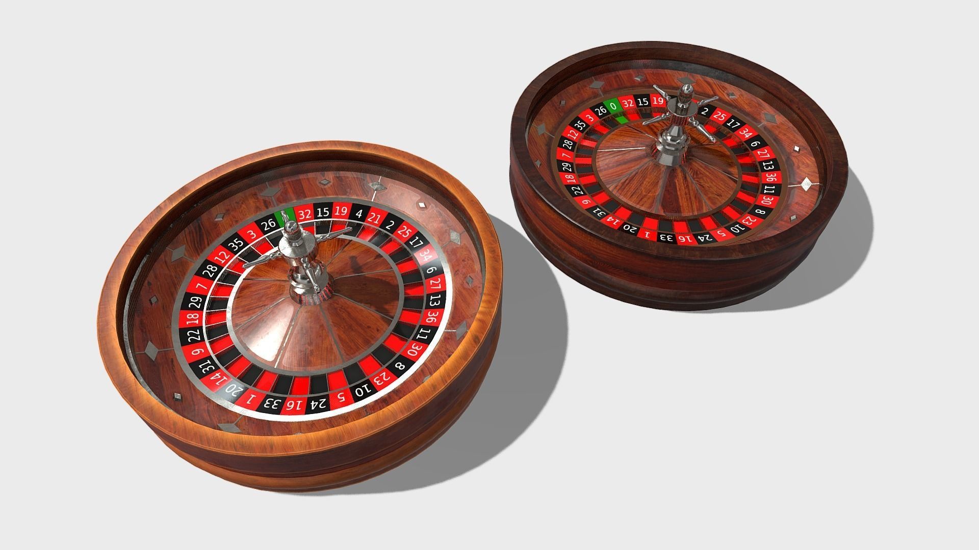 3D model Roulette wheel VR / AR / low-poly | CGTrader