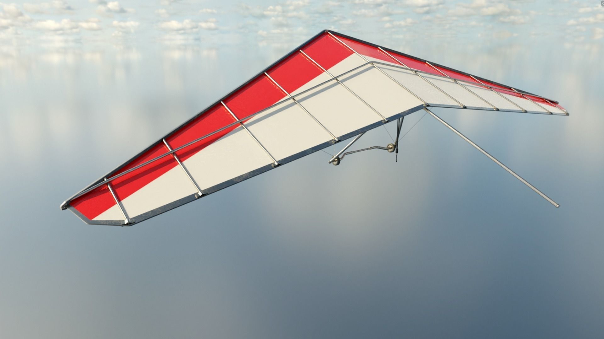 3D model Hang Glider VR / AR / low-poly | CGTrader