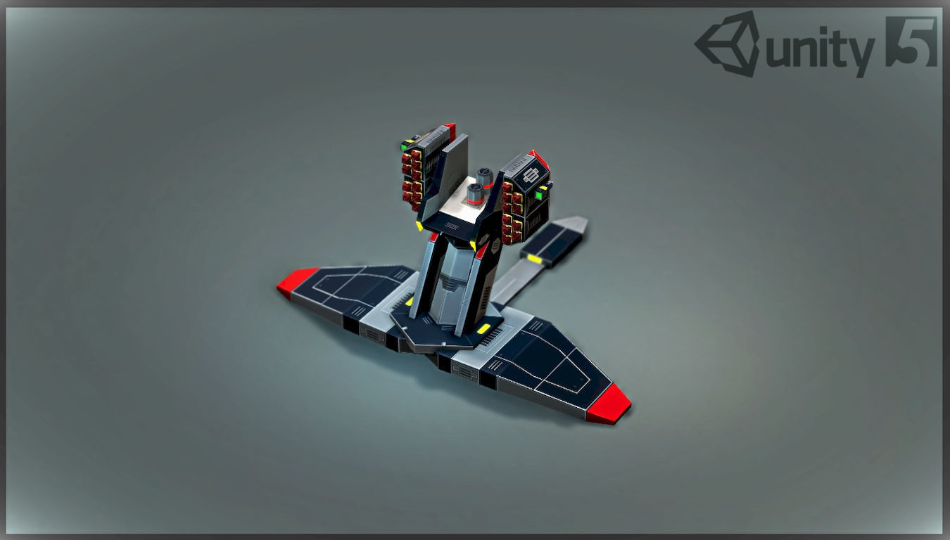 3D model Lowpoly Sci-Fi - Modular Turrets VR / AR / low-poly | CGTrader