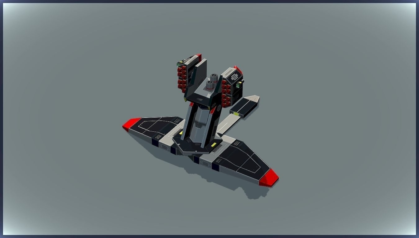 3D model Lowpoly Sci-Fi - Modular Turrets VR / AR / low-poly | CGTrader