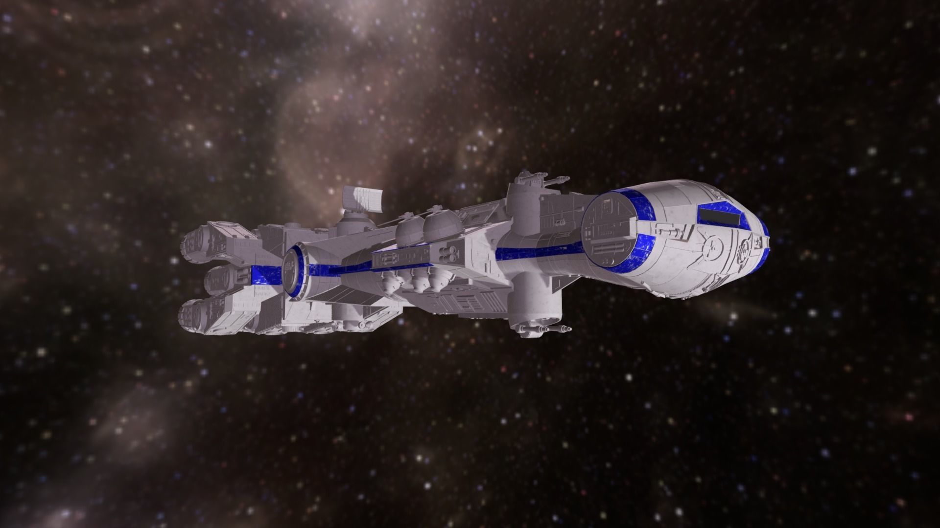 Tantive IV - Star Wars 3D model | CGTrader