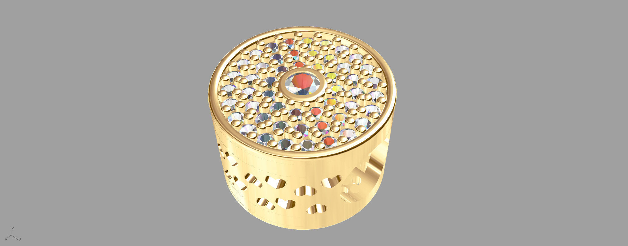 pandora circle 3D model 3D printable | CGTrader