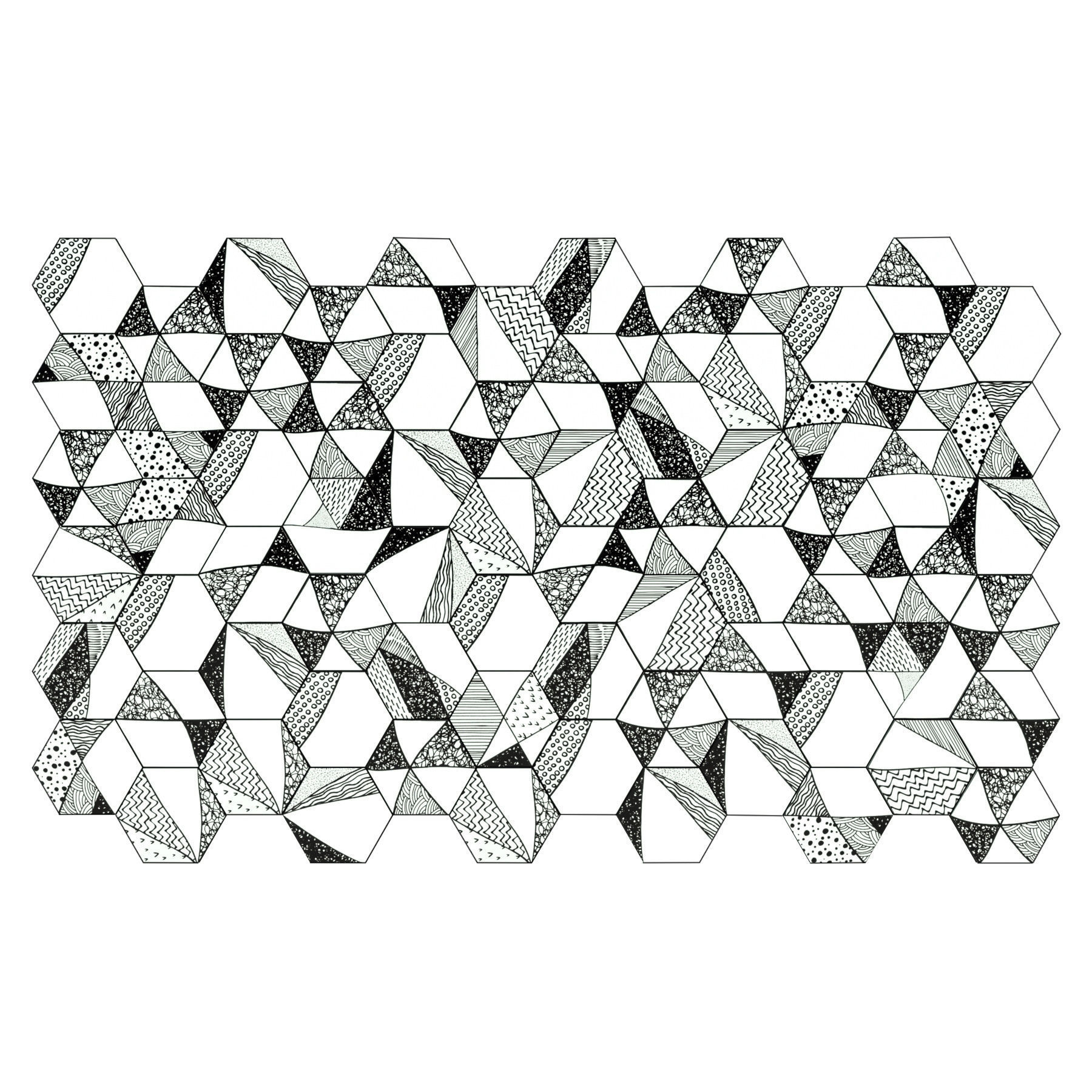 Tile ITT Ceramic Comic and Hexa 3D model | CGTrader