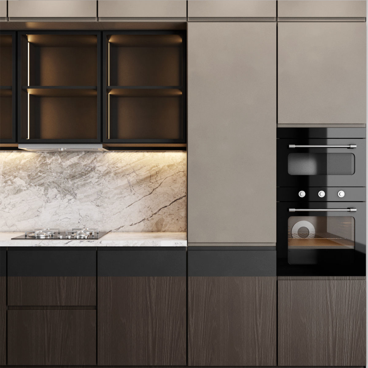 Modern kitchen 3D model | CGTrader