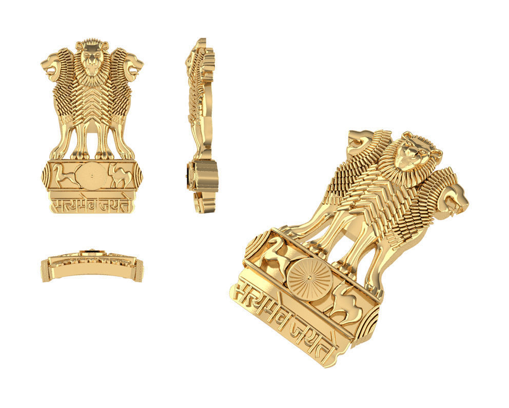 ASHOKA - INDIA 3D model 3D printable | CGTrader
