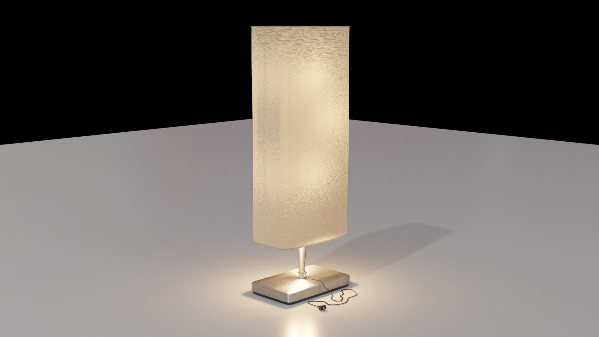 Magnarp Paper Floor Lamp free 3D model | CGTrader