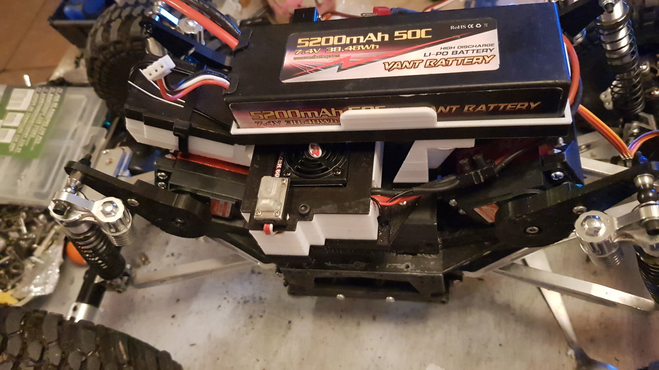 chassi rc scale crawler dynamique 3D model | CGTrader
