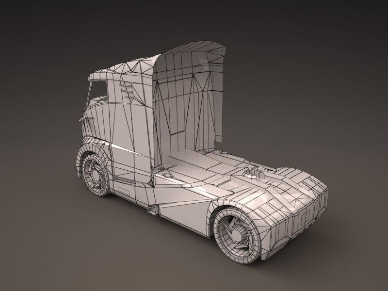 3D model Truck MAN Concept S 2010 VR / AR / low-poly | CGTrader