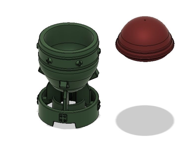 Fallout fanart bomb box 3D model 3D printable | CGTrader