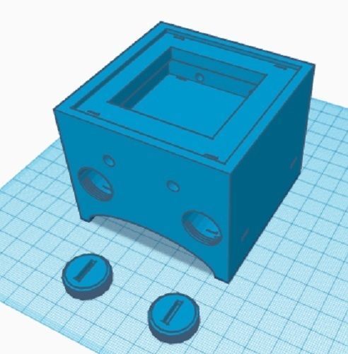 SOLAR RECHARGEABLE DUMMY -TWIN- LED FLASHER HOUSING free 3D model 3D ...
