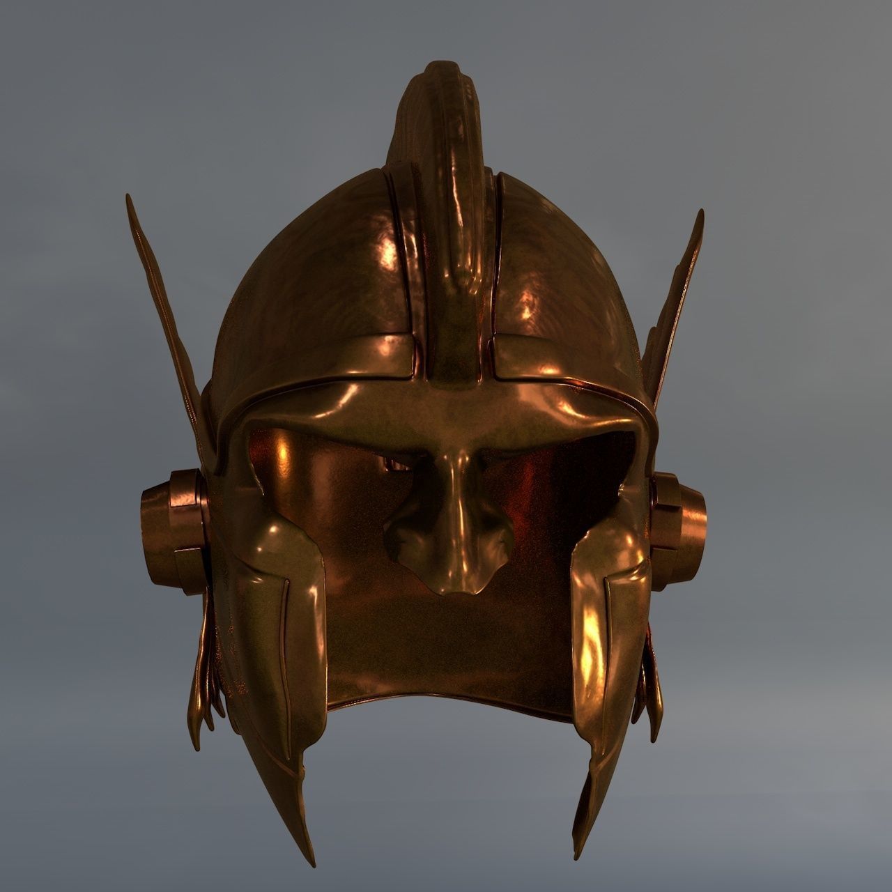 Greek Hermes Helmet Package 3D model | CGTrader