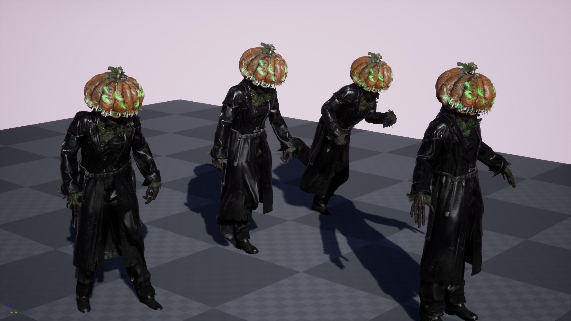 3D model Monster maniac unit 5 VR / AR / low-poly rigged animated ...