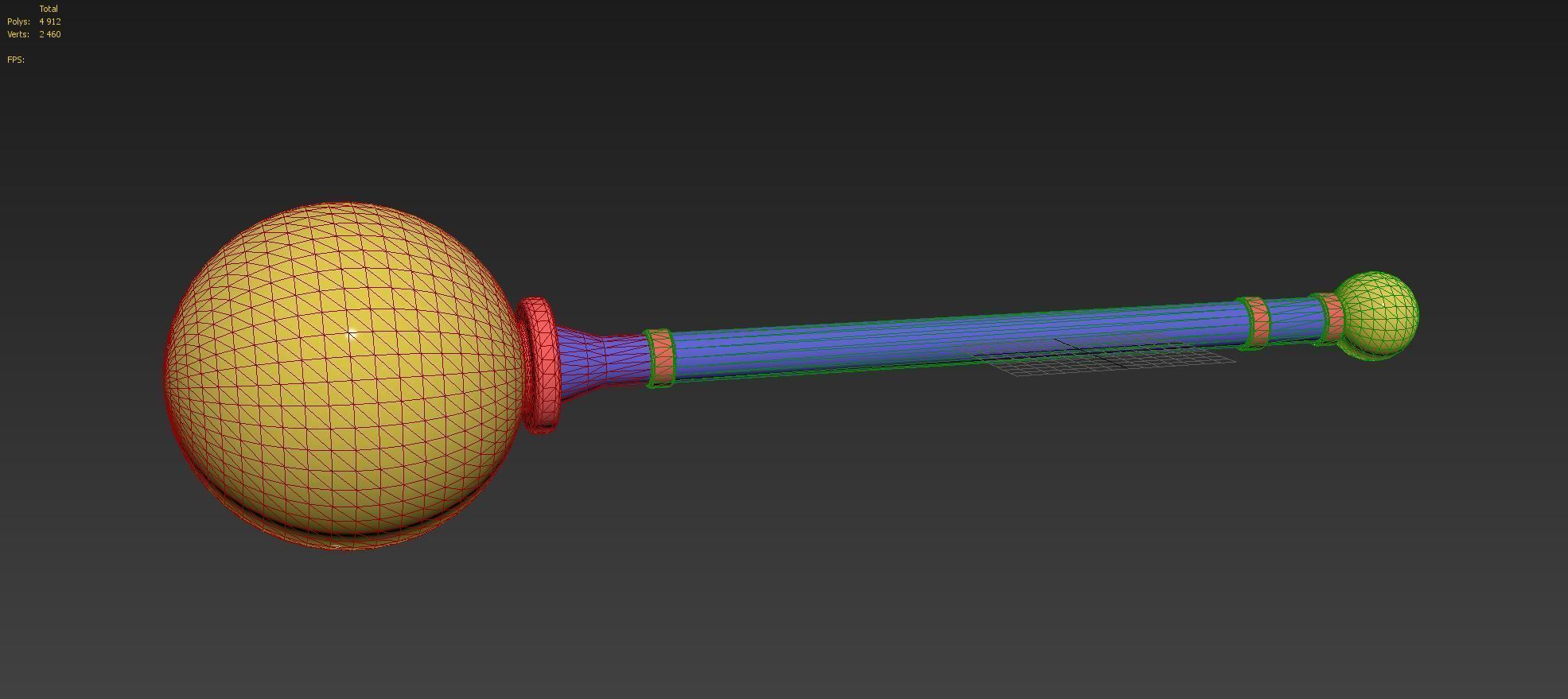 Yu-Gi-Oh Mana Staves Cosplay Weapon Prop 3D model 3D printable | CGTrader