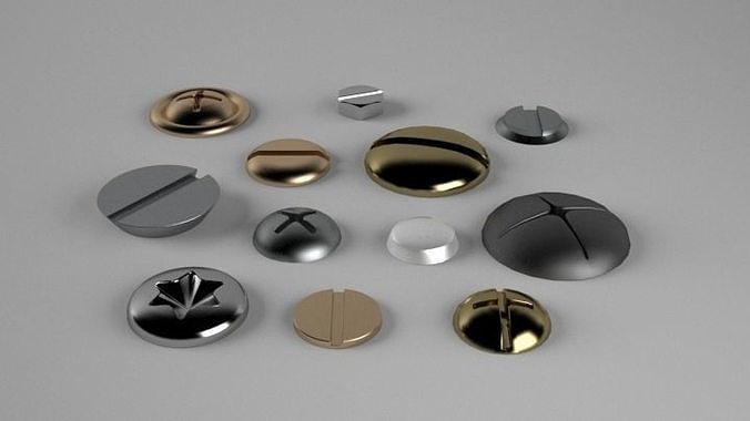 Bolt Head free 3D model | CGTrader
