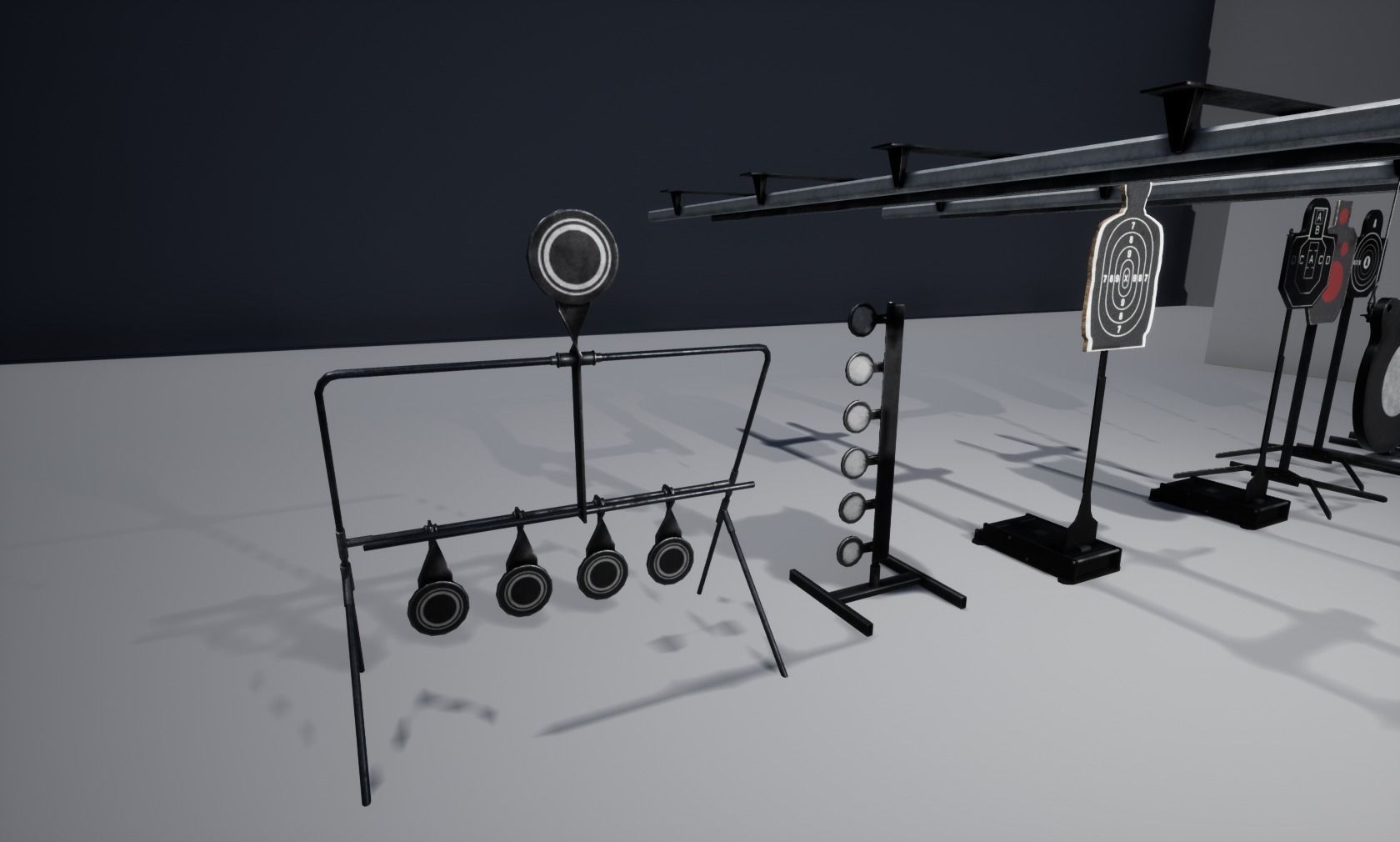 3D model Shooting targets pack VR / AR / low-poly | CGTrader