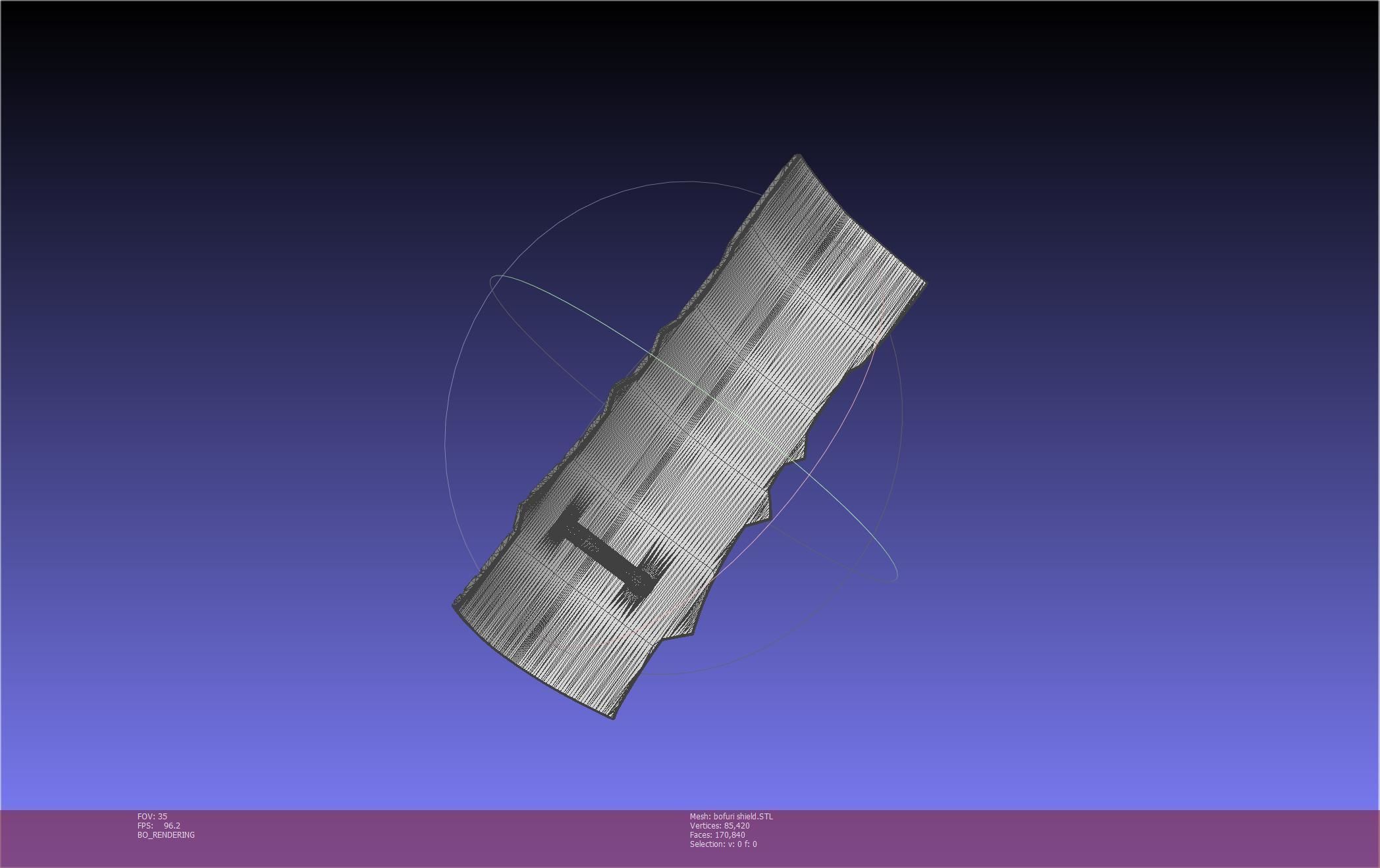 Bofuri Shield 3D-Printable Assembly 3D model 3D printable | CGTrader