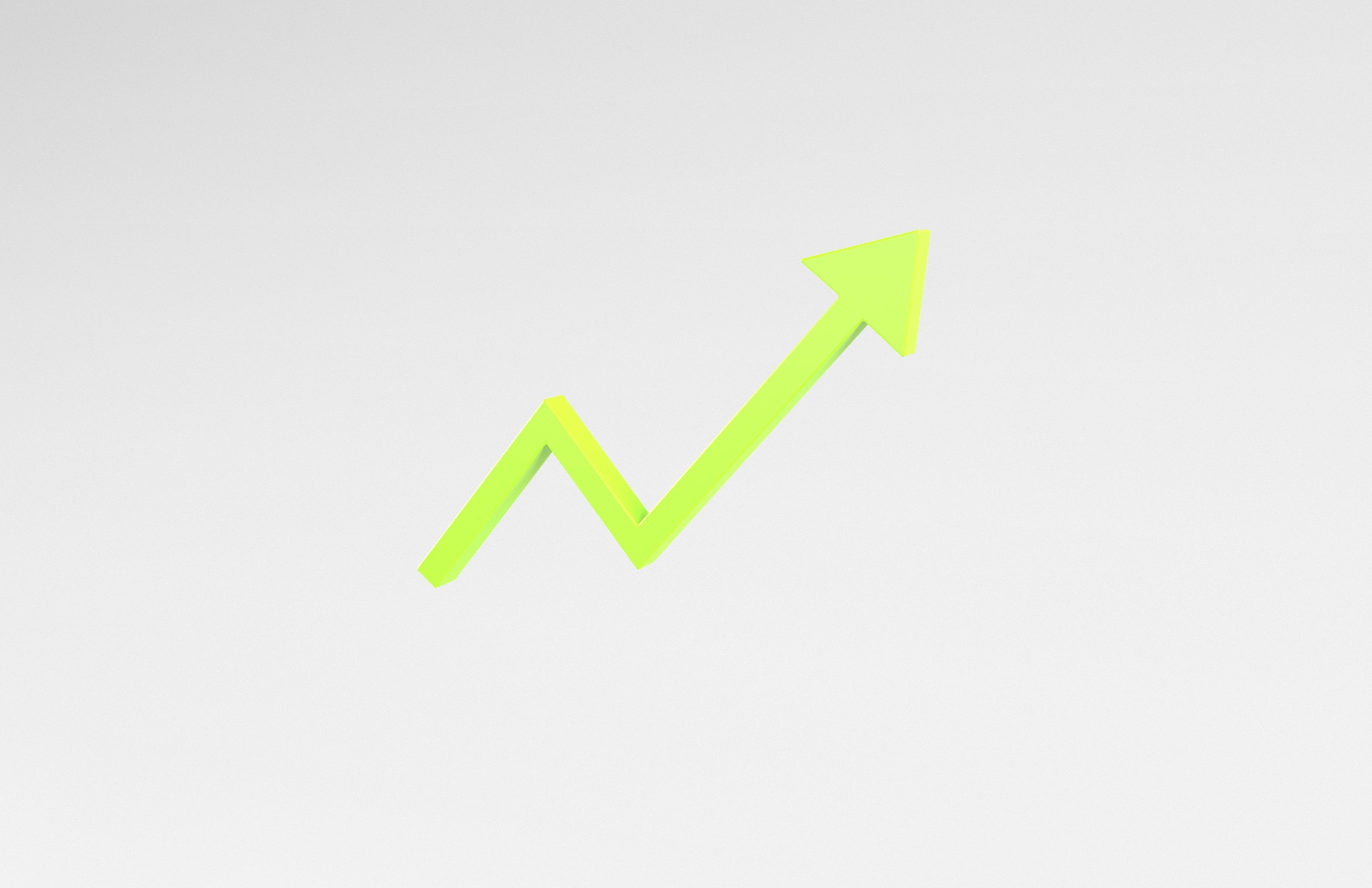 3D model Stock Up Symbol v2 001 VR / AR / low-poly | CGTrader