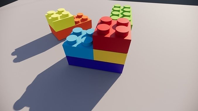 3D printable and Scalable LEGO set 3D model 3D printable | CGTrader