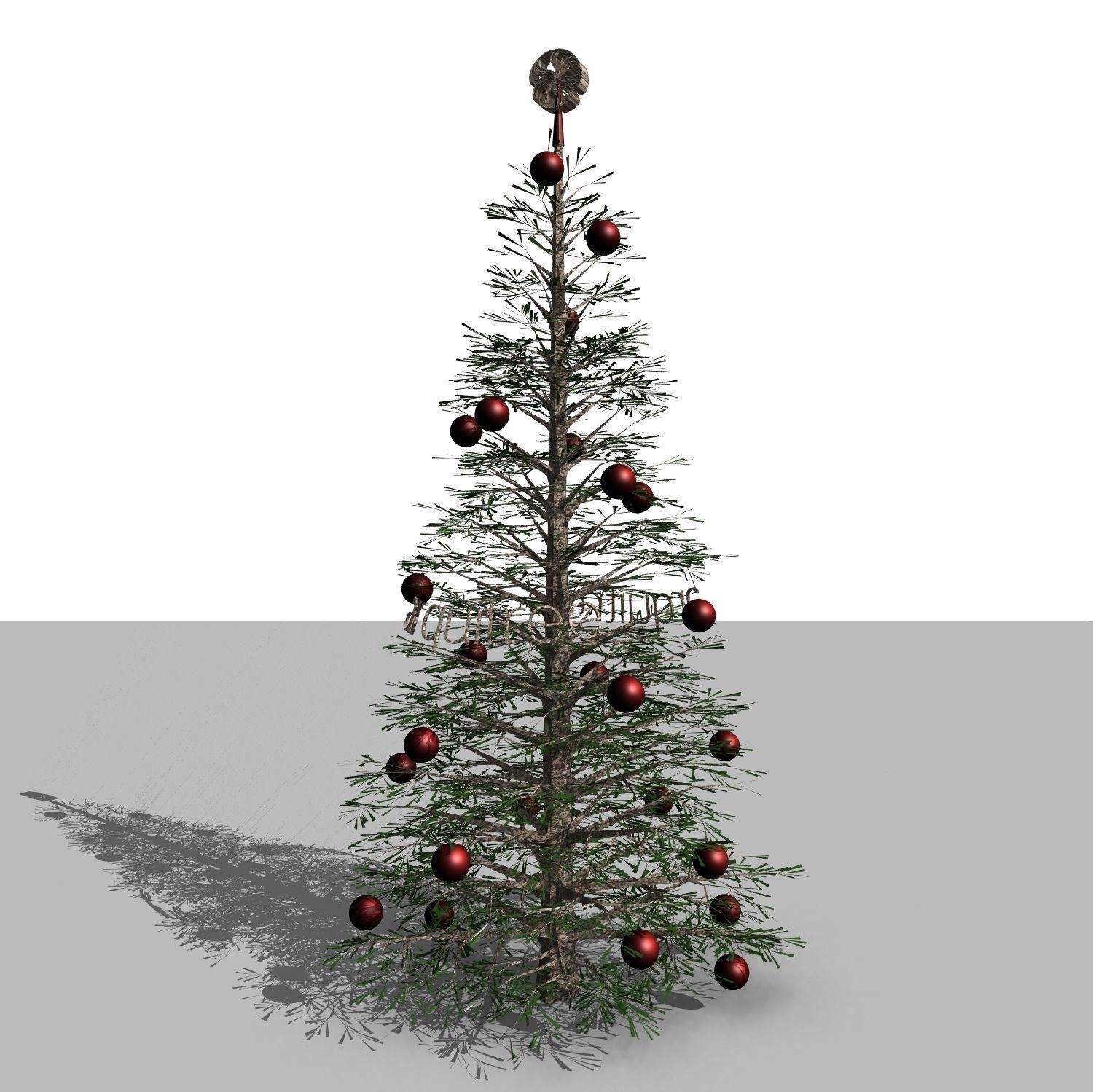 Revit scalable and detailed conifer tree arquitree01 free 3D model ...