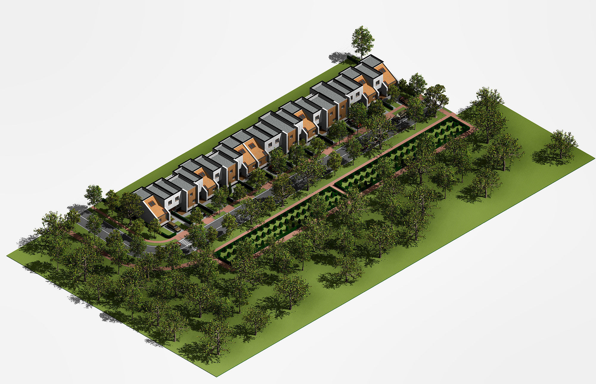 Revit scalable and detailed conifer tree arquitree01 free 3D model ...