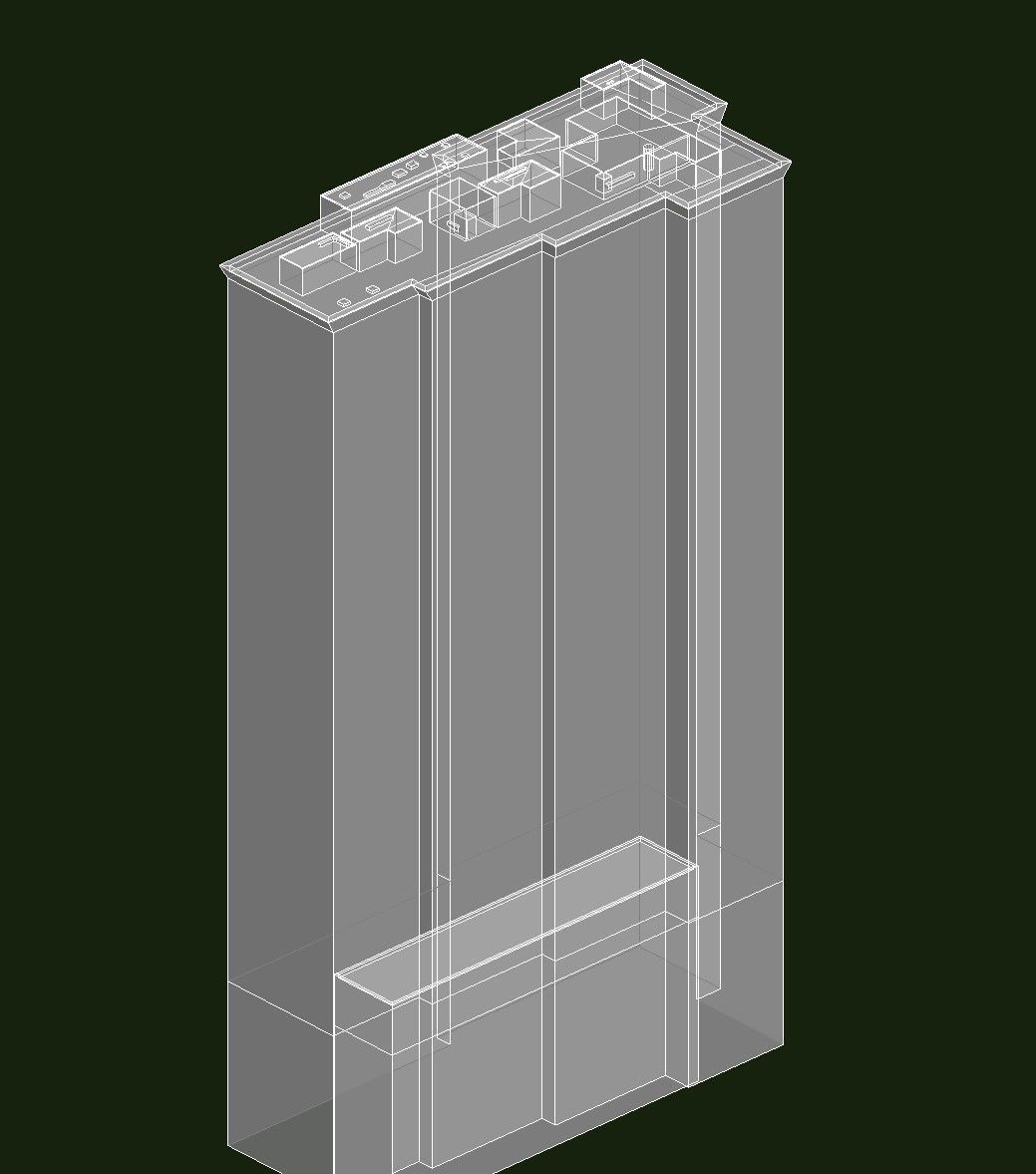 3D model BLU building VR / AR / low-poly | CGTrader