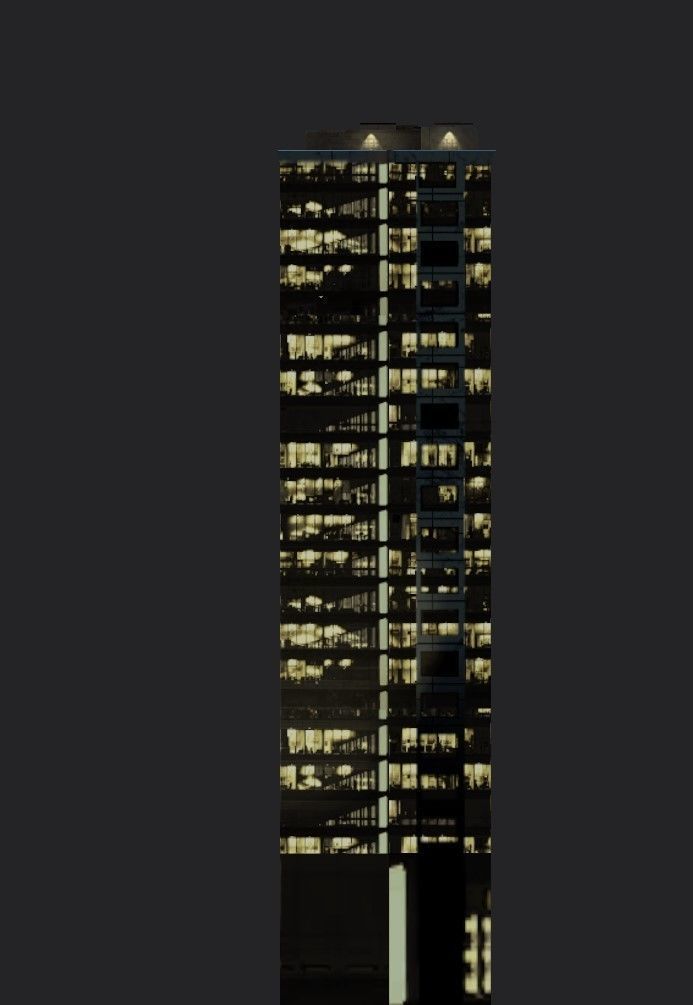 3D model BLU building VR / AR / low-poly | CGTrader