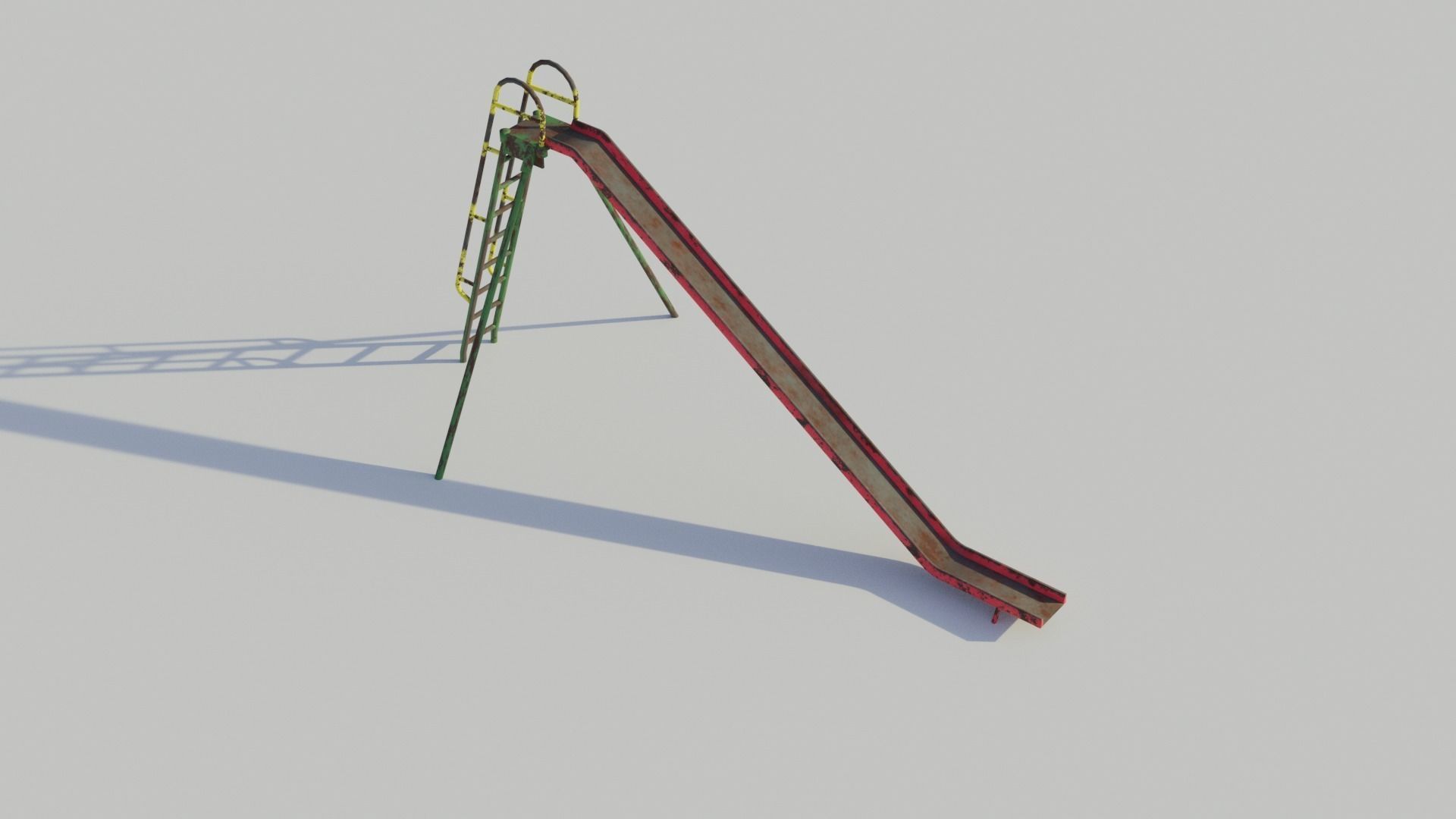 3D model Playground Slide - Low-poly PBR VR / AR / low-poly | CGTrader