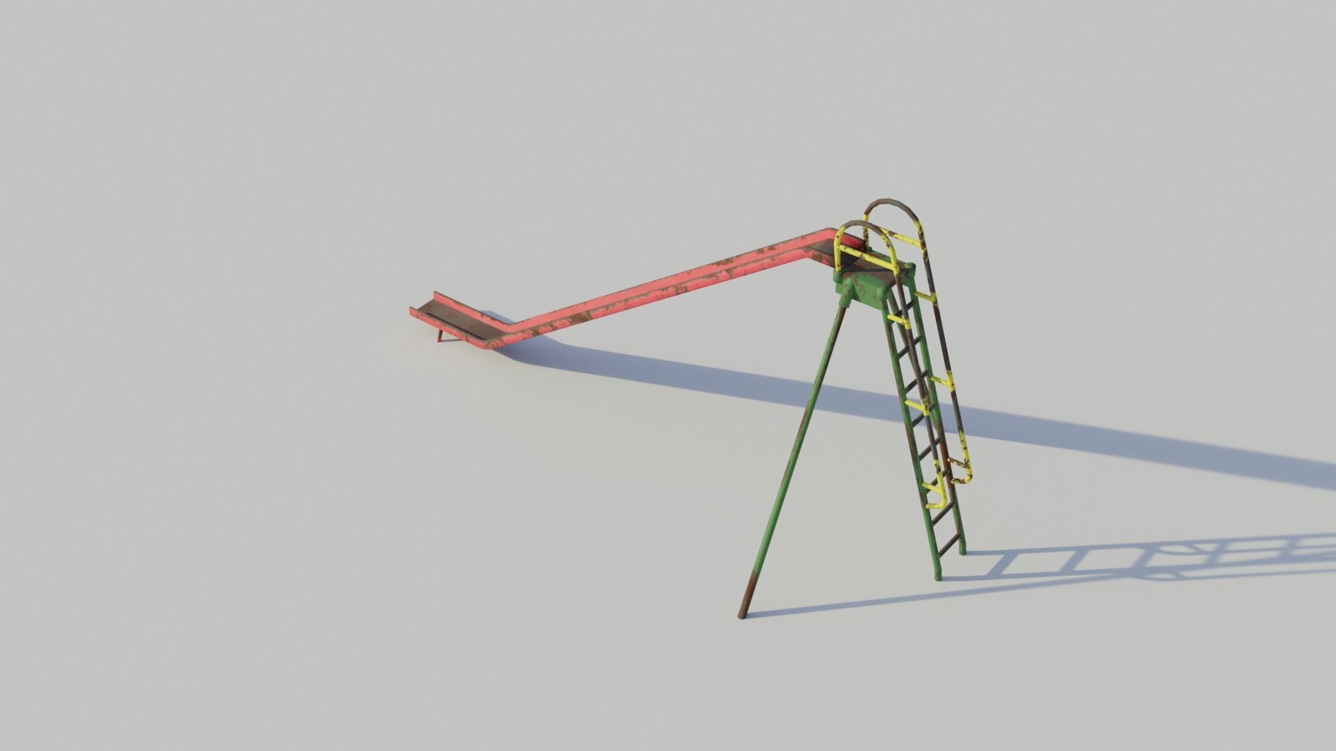 3D model Playground Slide - Low-poly PBR VR / AR / low-poly | CGTrader