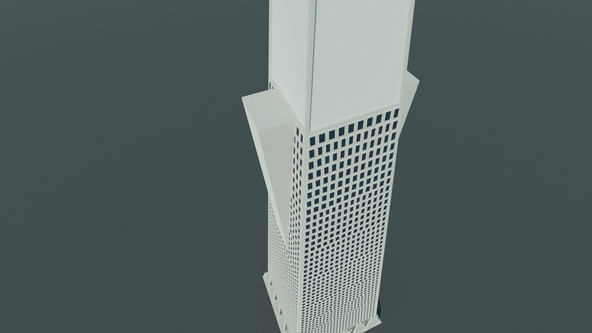 3D model LOW POLY - BUILDING san francisco skyscraper VR / AR / low ...
