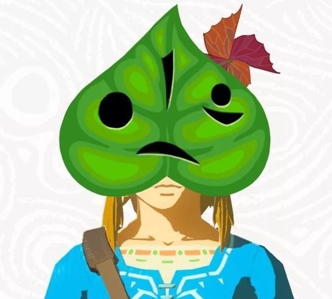 Legend of Zelda Breath of The Wild Korok Mask for 3D Print 3D model 3D ...