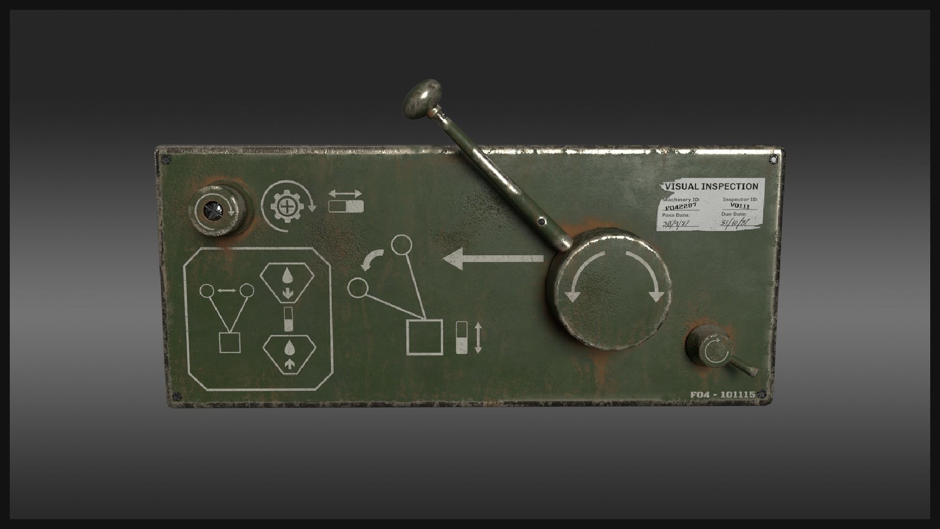 3D model Mechanical Lever VR / AR / low-poly | CGTrader