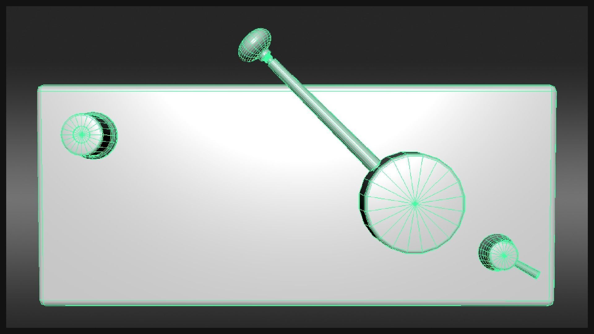 3D model Mechanical Lever VR / AR / low-poly | CGTrader