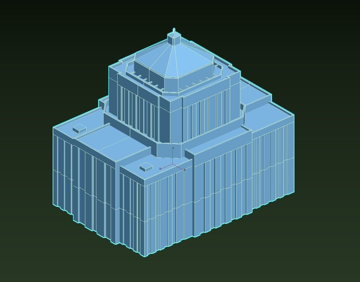3D model Alameda County Courthouse VR / AR / low-poly | CGTrader